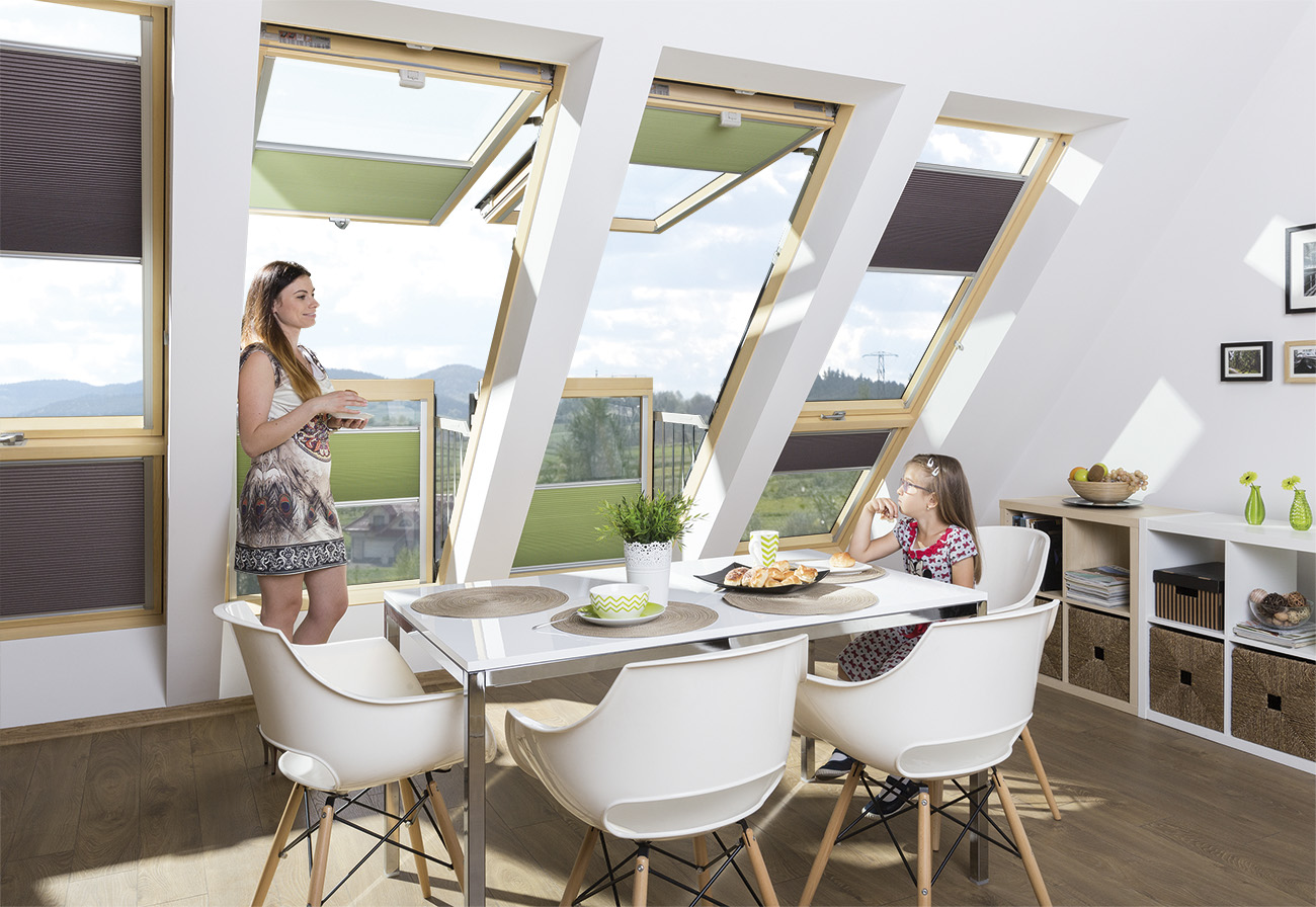 Balcony Window - A Roof That Opens Into A Balcony - FAKRO USA