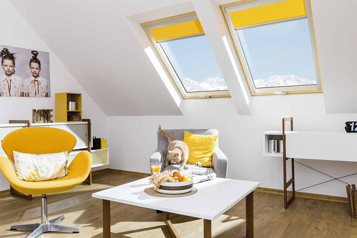 Highly energy-efficient center pivot windows FTT - FAKRO USA